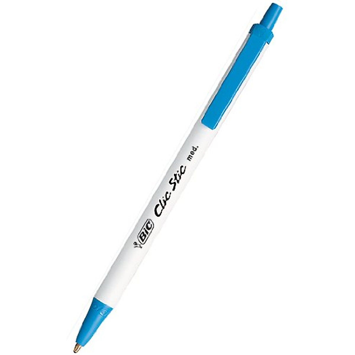 6 Pack BIC USA INC BIC CLIC STIC RETRACTABLE PEN BLUE