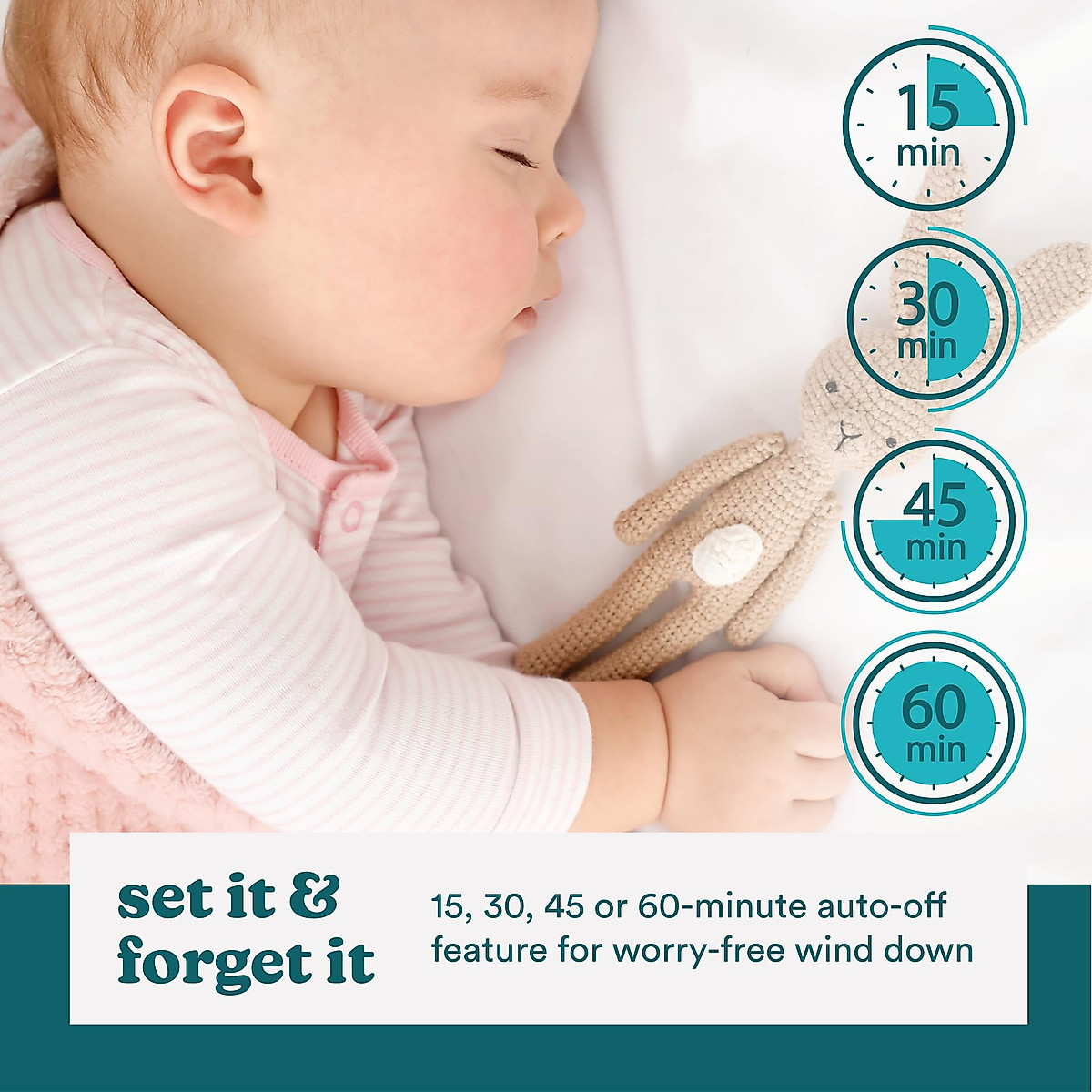 MyBaby, SoundSpa Lullaby - Sounds & Projection, Plays 6 Sounds & Lullabies, Image Projector Featuring Diverse Scenes, Auto-Off Timer Perfect for Naptime, Powered by an AC Adapter, by HoMedics