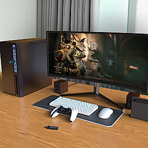 Mcbazel Mayflash Magic NS 2 Wireless USB Adapter for Switch/Switch OLED/Windows/Raspberry Pi, Compatible with Series X&S Controllers and More