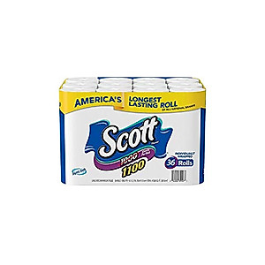 Scott Bath Tissue, 1, 100 Sheetsper Roll, 36 Count