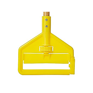 Rubbermaid Commercial H116 Invader Side-Gate Wood Wet-Mop Handle, 1 Dia X 60, Natural