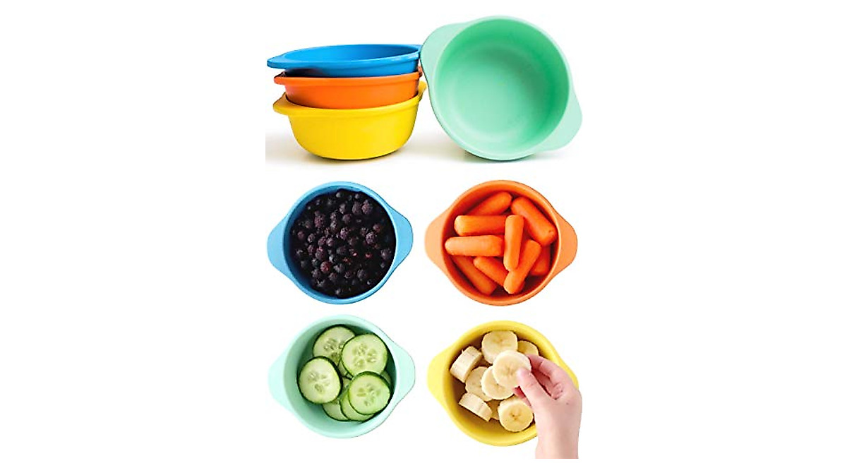 EcoMatters Bamboo Snack Cups for Kids - Safe, Eco-Friendly & Fun