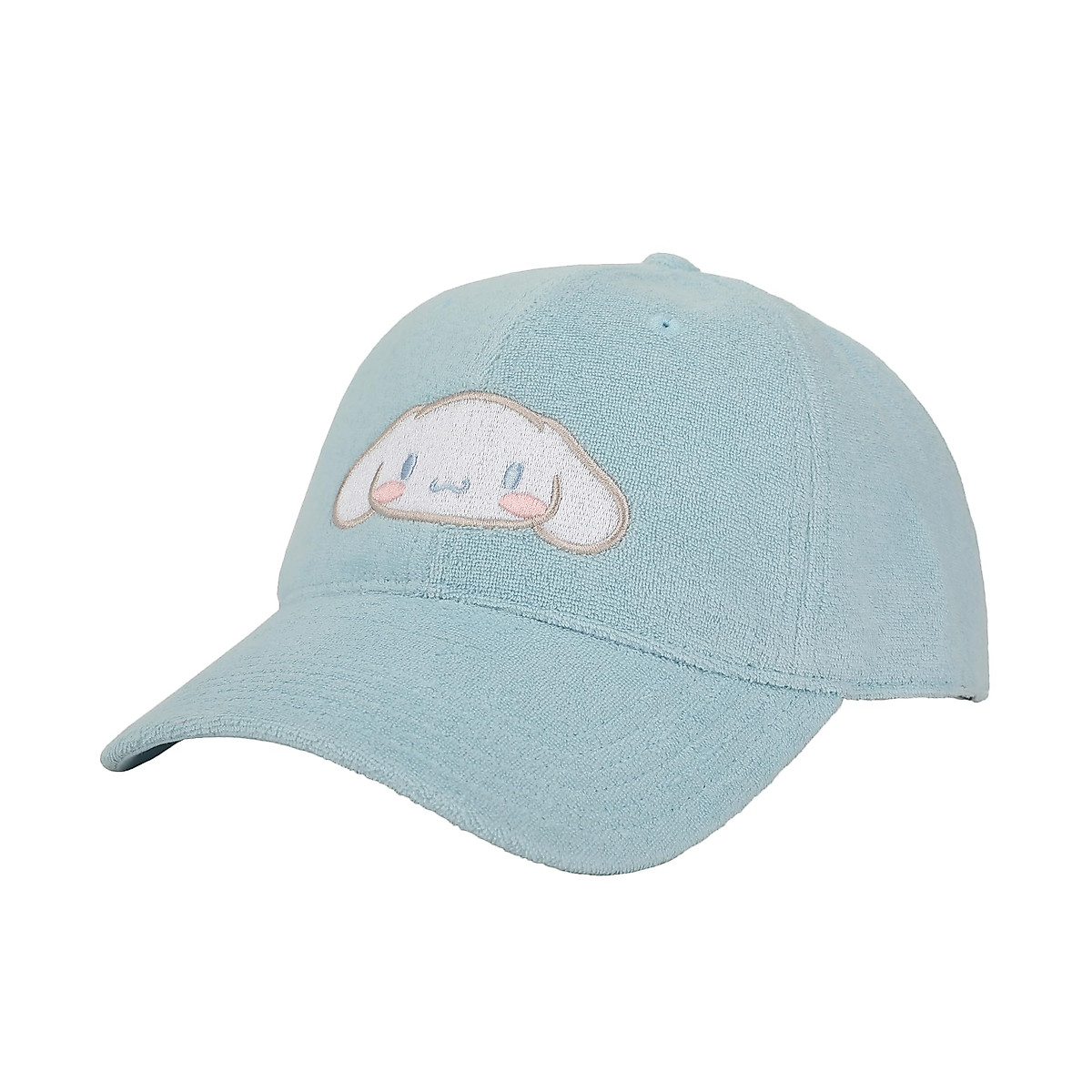 Cinnamoroll Embroidered Character Head Art Adult Blue Baseball Cap