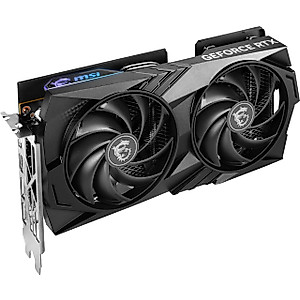 MSI Gaming GeForce RTX 4060 8GB GDRR6 Extreme Clock: 2610 MHz 128-Bit HDMI/DP Nvlink TORX Fan 4.0 Ada Lovelace Architecture Graphics Card (RTX 4060 Gaming 8G)