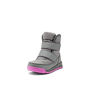 Sorel Youth Unisex Little Children's Whitney II Strap Waterproof Boots - Quarry, Grill - Size 6
