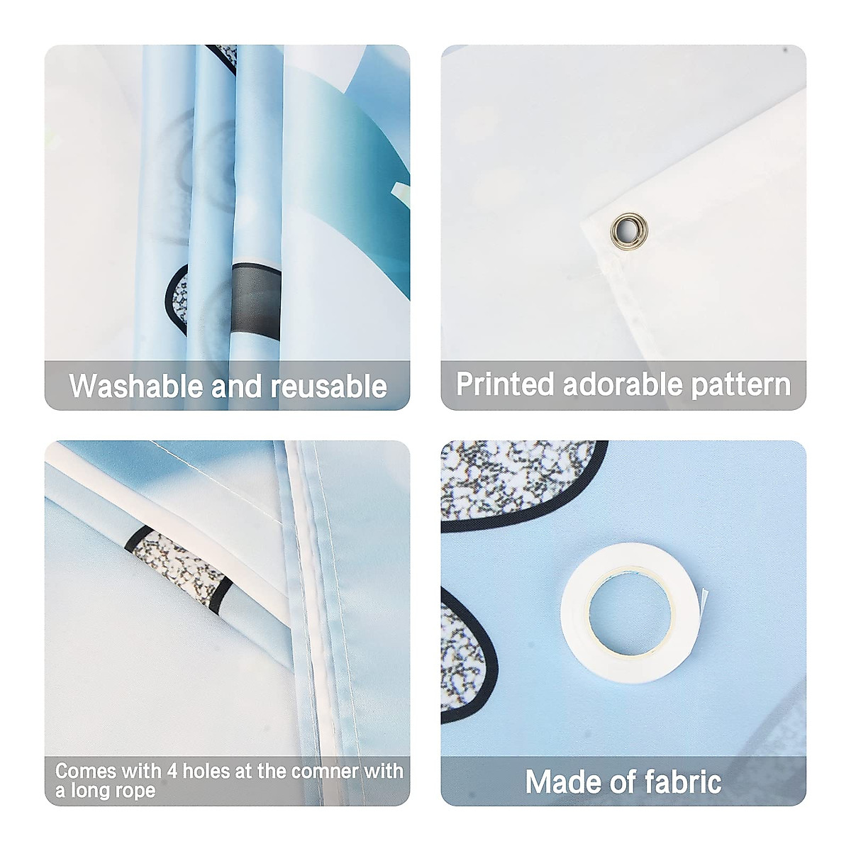 INNORU Future Mr & Mrs Door Banner Decoration, Engagement Large Door Cover Decor, Wedding, Bridal Shower Party Photo Booth Backdrop Background Supplies