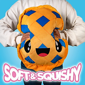 Scentco Smillows - Gourmet Scented Stuffed Plush Pillows (Blueberry Pie) - Accent, Throw, Decorative Pillows - Kids Room Decor, Gift for Kids