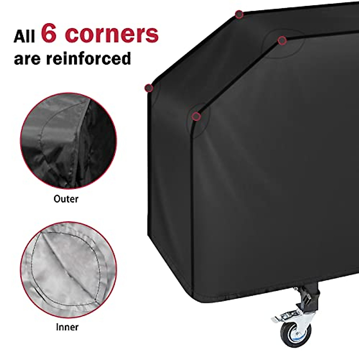 iCOVER 36 inch Griddle Cover for Blackstone, Waterproof Lightweight Polyester Barbecue Cover Flat Top Gas Grill Cover for Blackstone 36" Griddle Cooking Station for Camp Chef