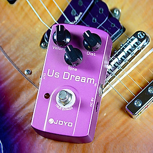 JOYO JF-34 High-Gain Distortion and JF-01 Vintage Overdrive Effects for Electric Guitar Most Frequently Combination Budget Pedals in Bundle