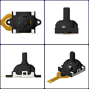 claws & tails Hall Joystick Replacement for ROG Ally, Hall Effect Joystick, No Drift, No Dead Zone Hall Joystick for ROG Ally Joycon, with Repair Kit (A Pair)