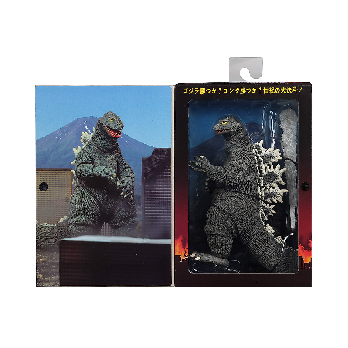 NECA Godzilla – 12″ Head to Tail Action Figure – Godzilla (King Kong vs. Godzilla 1962 Movie), Multicolor (JUL188409)