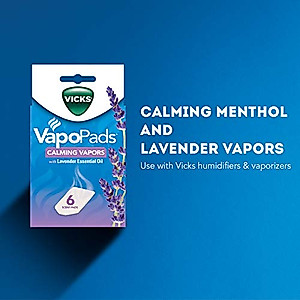 Vicks Calming Lavender Vapopad, 6 Count