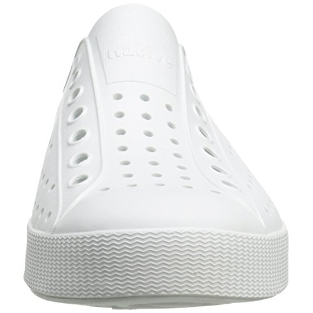 Native Shoes, Jefferson, Lightweight Sneaker for Adults, Shell White/Shell White, 10 M US Women/8 M US Men