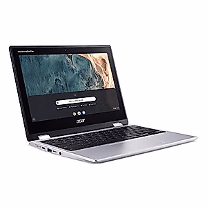 Acer Chromebook Spin 311 Convertible Laptop | Intel Celeron N4000 | 11.6" HD Touch Corning Gorilla Glass Display | 4GB LPDDR4 | 64GB eMMC | Intel 802.11ac Gigabit WiFi 5 | Chrome OS | CP311-2H-C7QD