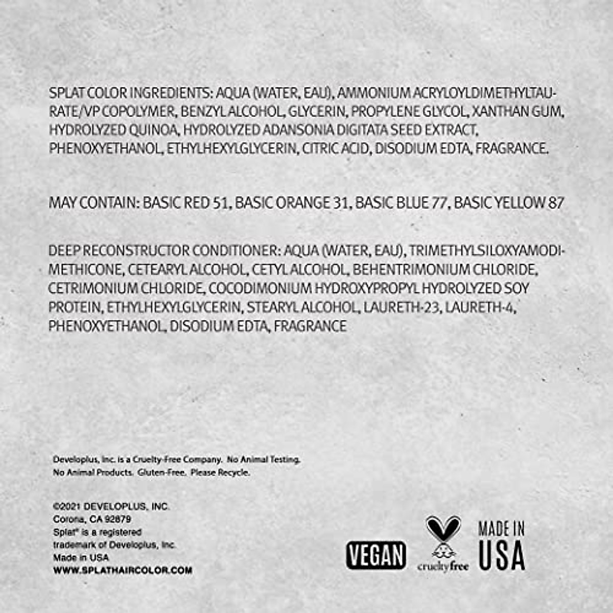 Splat Midnight Rosetta Pink Semi-Permanent Hair Dye