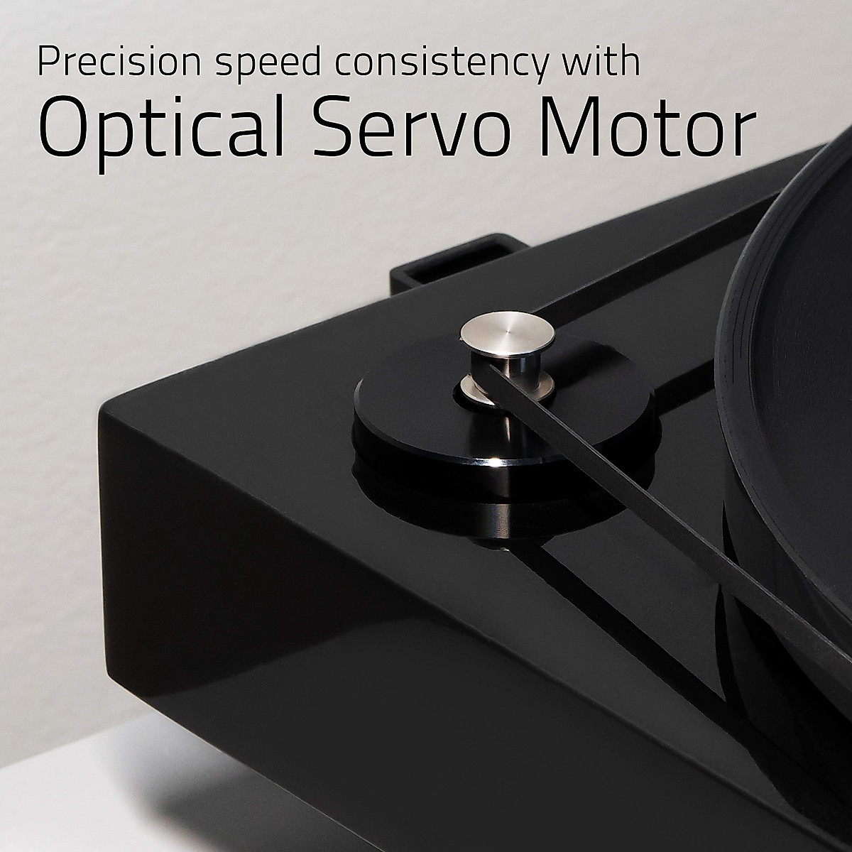 Fluance RT85 Turntable with Ortofon Cartridge, Acrylic Platter, Speed Control, and Vibration Isolation - High Fidelity Vinyl Record Player