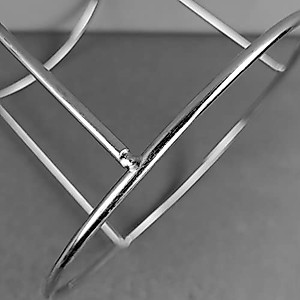 Kichvoe Metal Wire Tabletop Pizza Tray Holder Pizza Box Riser Serving Display Stand Pizza Riser Racks Food Display Stands Pizza Server Stand Platter Riser for Restaurant