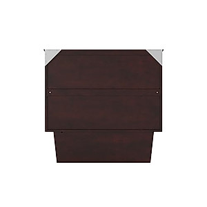 AFI, Sydney Twin Wood Murphy Bed Chest with Storage and Charging Station, Espresso