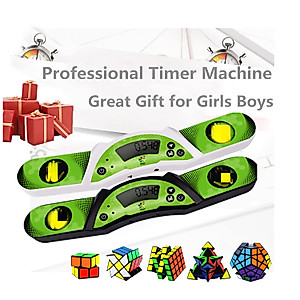 Touch Control Timer, Professional Timer Machine, Speed Timer with Display for Competition, Puzzle, Girls Boys Gift