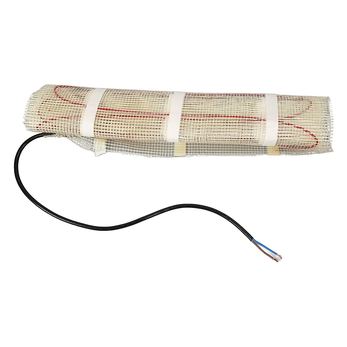 Electric Floor Heating Mat, High Efficiency Electric Floor Heating System 360W Selfadhesive 3㎡ PEP Insulation for Studio (220-240V)