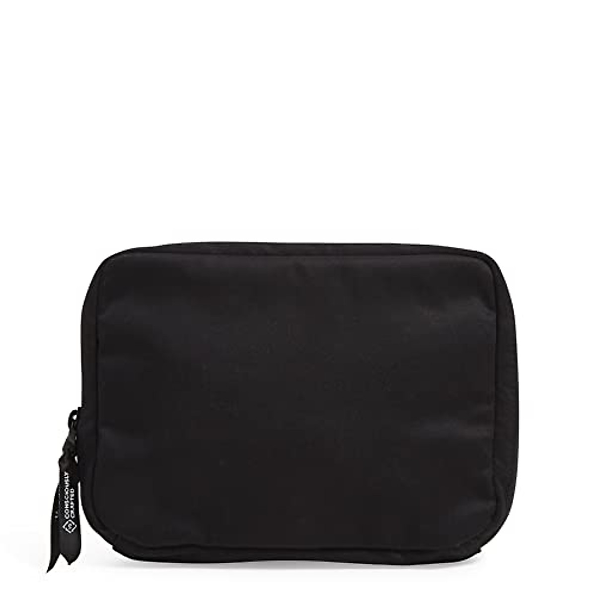 Vera Bradley Women's Cotton Cord Organizer, Black - Recycled Cotton, One Size