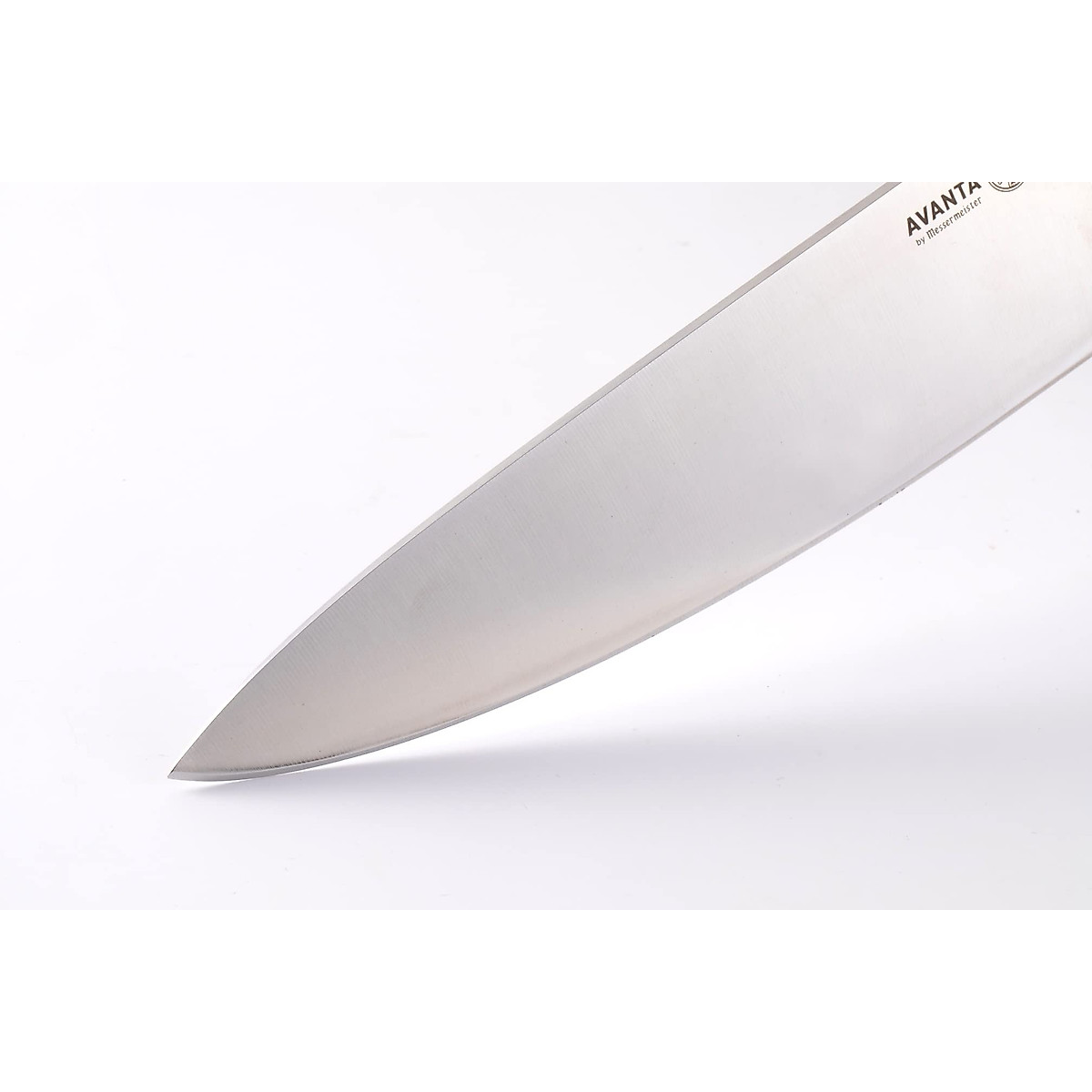 Messermeister Avanta 10-Piece Pakkawood Knife Block Set - German X50 Stainless Steel - Includes 4 Speciality Knives, Heavy-Weight Fork, 4 Steak Knives & Magnetic Knife Block