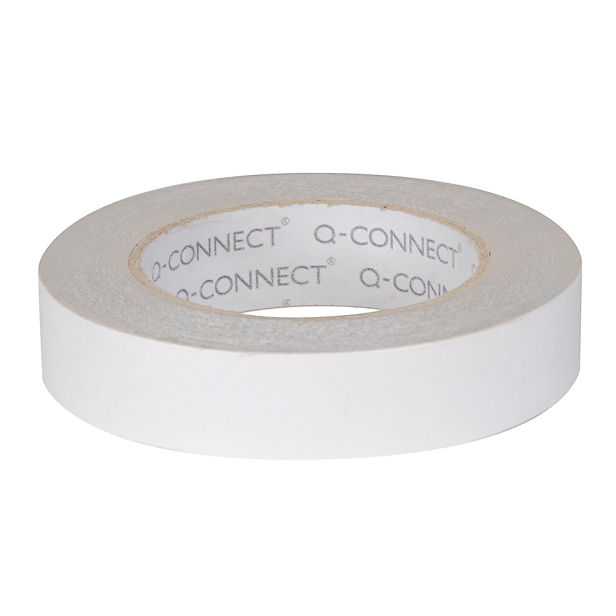 Q-Connect Clear Double-Sided Tape, 25 mm KF02221 - Pack of 6
