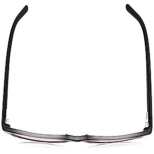 Polo Ralph Lauren Men's PH2117 Rectangular Prescription Eyewear Frames, Shiny Transparent Grey/Demo Lens, 52 mm