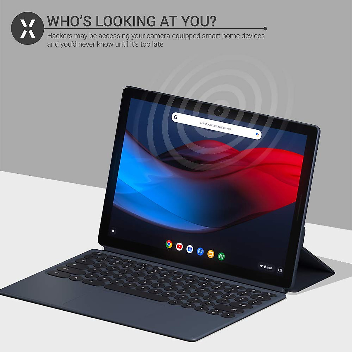 Olixar for Amazon Echo Show 8 Camera Cover - Privacy Slide - Webcam Cover - Compatible with Laptops, Tablets & Smartphones - Anti Hack Security - 3 Pack