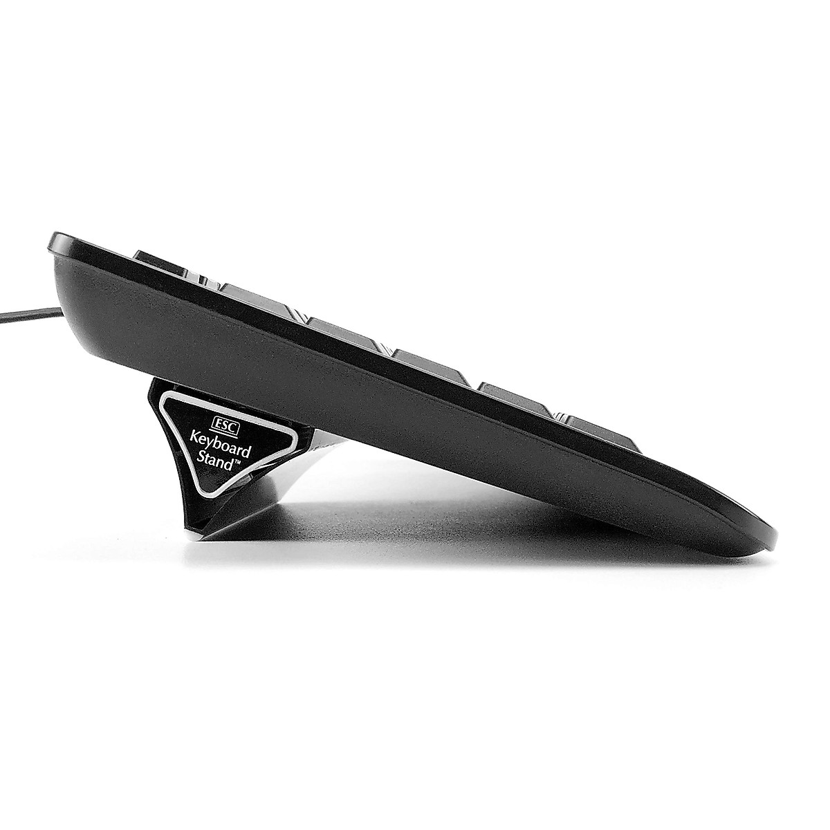 GPG2 ESC Computer Keyboard and Laptop Stand, Ergonomic Angles and Tilt, Two Sizes of Stands Included, Compatible with Flat-Back Keyboard Only