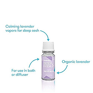 Frida Baby 3-in-1 Humidifier with Diffuser and Nightlight & Natural Sleep Vapor Bath Drops for Bedtime Wind Down by Frida Baby, White & Breathefrida Vapor Bath Drops