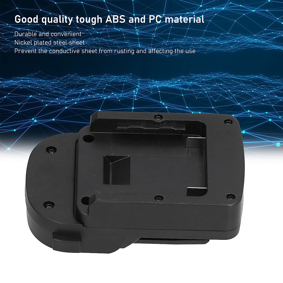 Battery Converter Adapter Dock Power Connector Battery Conversion Kit for Bosch 18V‑Li‑ion to for RIDGID 18V