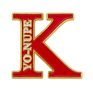 Desert Cactus Kappa Alpha Psi Lapel Pin Fraternity Logo Enamel Greek Letters Formal Wear Blazer Jacket (K w/YO-NUPE)