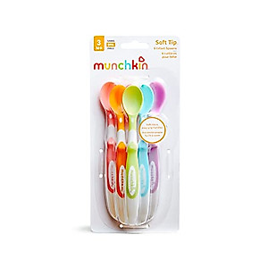 Munchkin Soft-Tip Infant Spoon, 6 Count