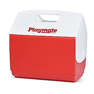 Igloo Playmate Elite Cooler Red/White, 16 Qt