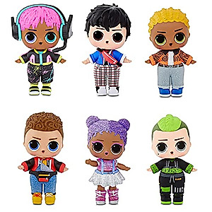 L.O.L. Surprise! LOL Surprise Boys Arcade Heroes Action Figure Doll with 15 Surprises Including Hero Suit and Boy Doll or Ultra-Rare Girl Doll, Shoes, Accessories, Trading Card | Kids Age 4-15 Years