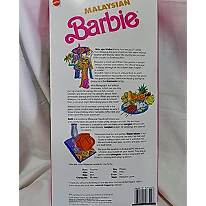 Barbie Malaysian 1990 Dolls of The World Collection