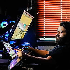 CONTINU.US 22-inch TV | CT-2280, 1080p Small Flat Screen TV, High Definition LED Non-Smart TV with HDMI, USB, VGA, & Headphone - Compatible with Amazon Fire, Apple TV & ROKU Stick | 2024 Model