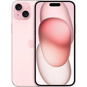 Apple iPhone 15 Plus, 128GB, Pink - Unlocked (Renewed Premium)