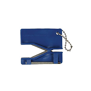 SE 2" Pocket Diamond Knife and Scissors Sharpener with Keychain - SB-DS