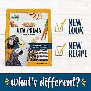 Sunseed Vita Prima Wholesome Nutrition Parrot Food, 4 LBS