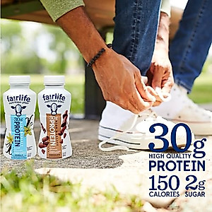Niro Assortment | Fairlife Protein Shakes, Pack Of 8 - Chocolate Fairlife Shake And Fairlife Vanilla Protein Shake Variety, 11.5 Oz Each - Premium Fairlife Protein Shake With Beverage Sleeve