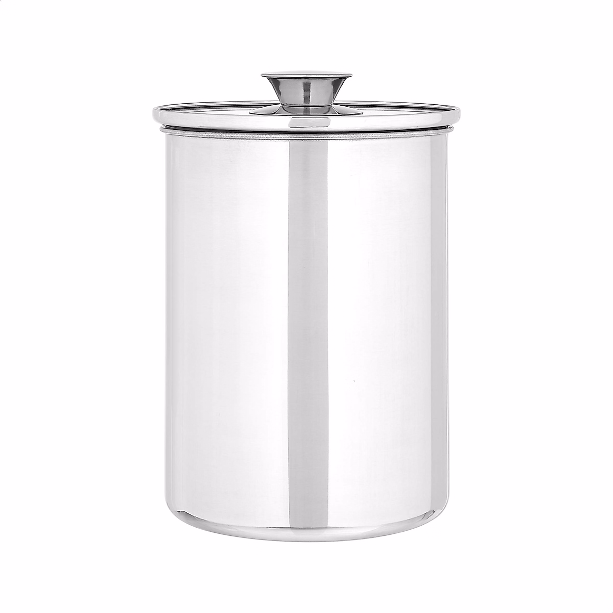 Amazon Basics 3-Piece Stainless Steel Canister Set