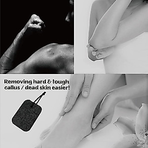 Super Hard Pumice Stone for Feet, Body, Hands [Designed in Japan] Foam Glass-made Pumice Stone for Hard and Tough Callus and Dead Skin
