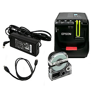 LABELWORKS Epson LW-PX800 Industrial Wireless Label Maker - Desktop Label Printer Compatible with Large Variety of Tape Types