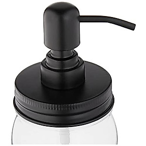 Ecoslay Wide Mouth Jar and Lid (Mason Jar with Pump)