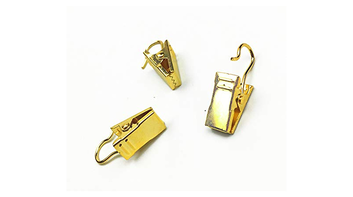 Hyamass Metal Hook Clips - 50pcs for Home Decoration