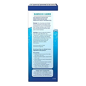 Contact Lens Solution by Renu, Advanced Formula, 12 Fl Oz (Pack of 2)