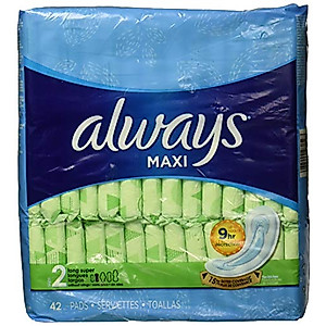 Always Maxi Long Without Wings - 6 Pack