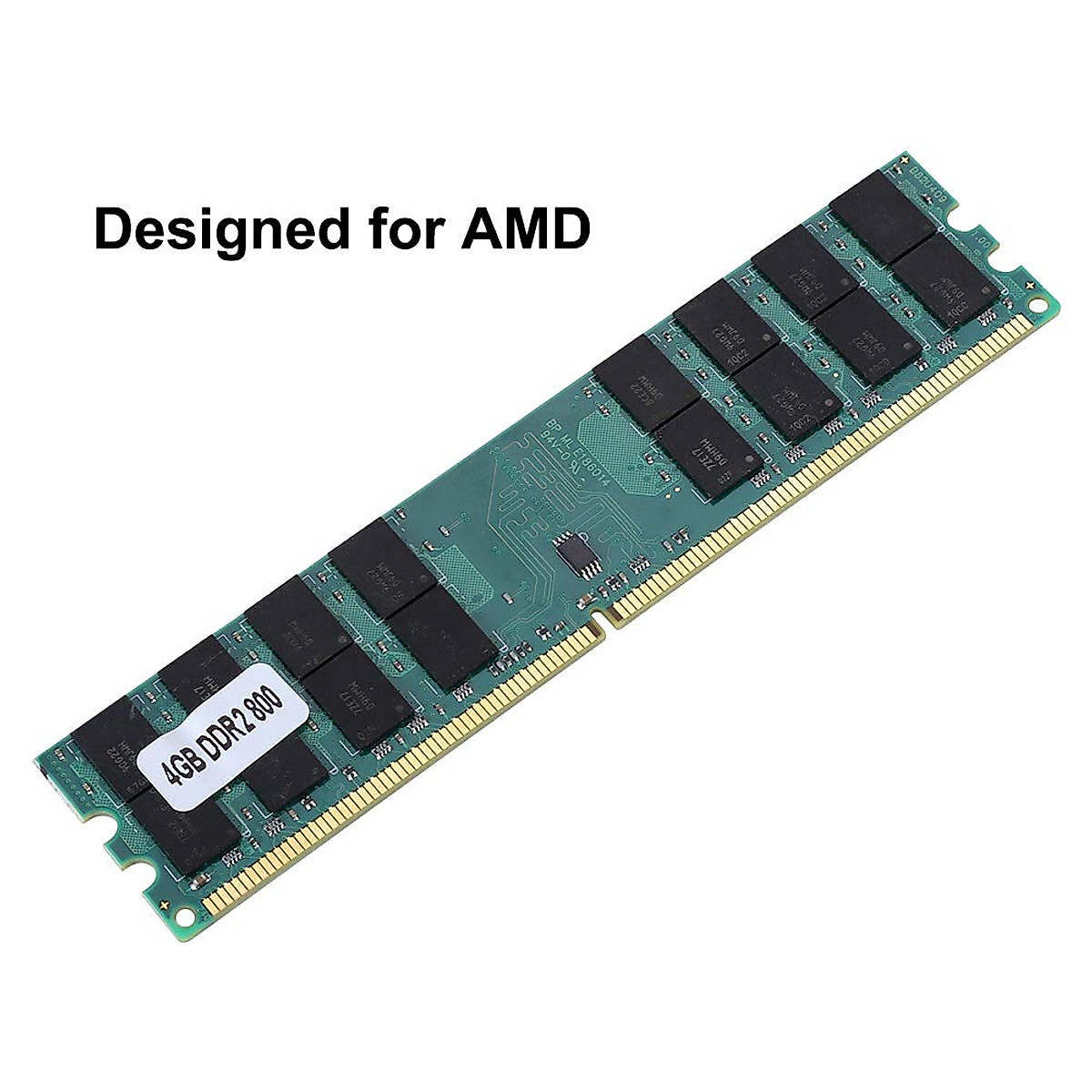 4GB Large Capacity DDR2 Memory Module,800MHz Fast Data DDR2 4GB for AMD for Desktop Laptop Computers
